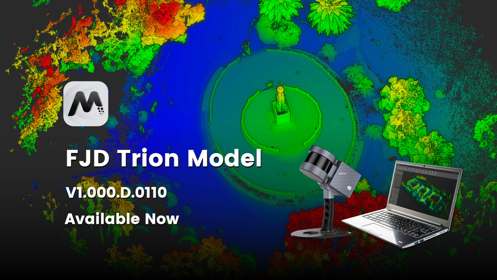 FJD Trion Model Software for 3D LiDAR Point Cloud Processing
